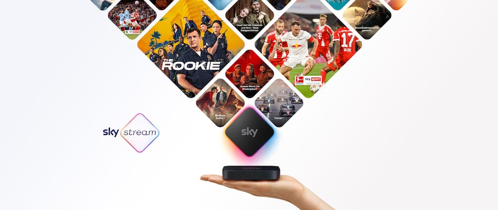Sky Stream - Deine Entertainment-Welt an einem Ort vereint