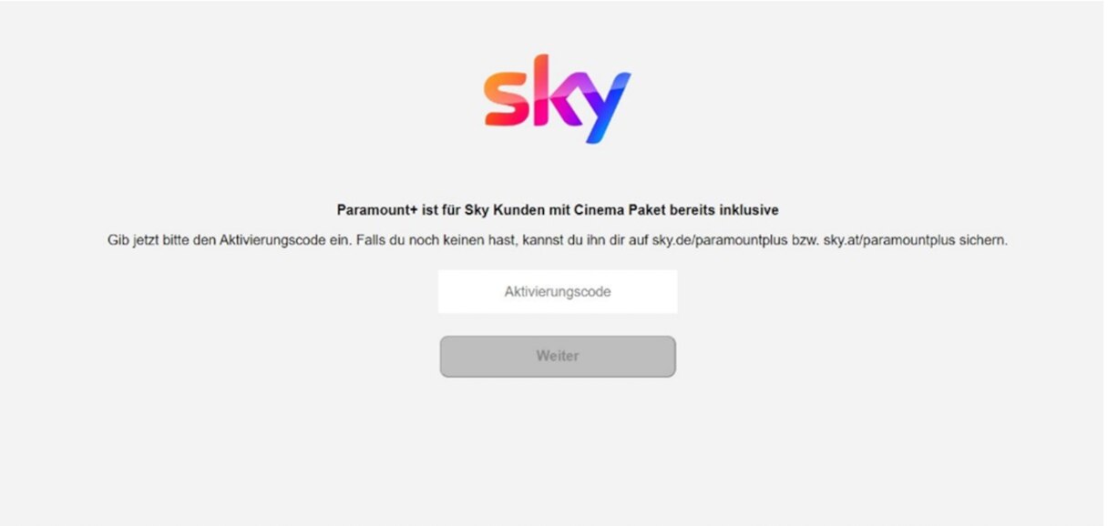 Paramount+ Aktivierung, Zugang und Einrichtung| Sky