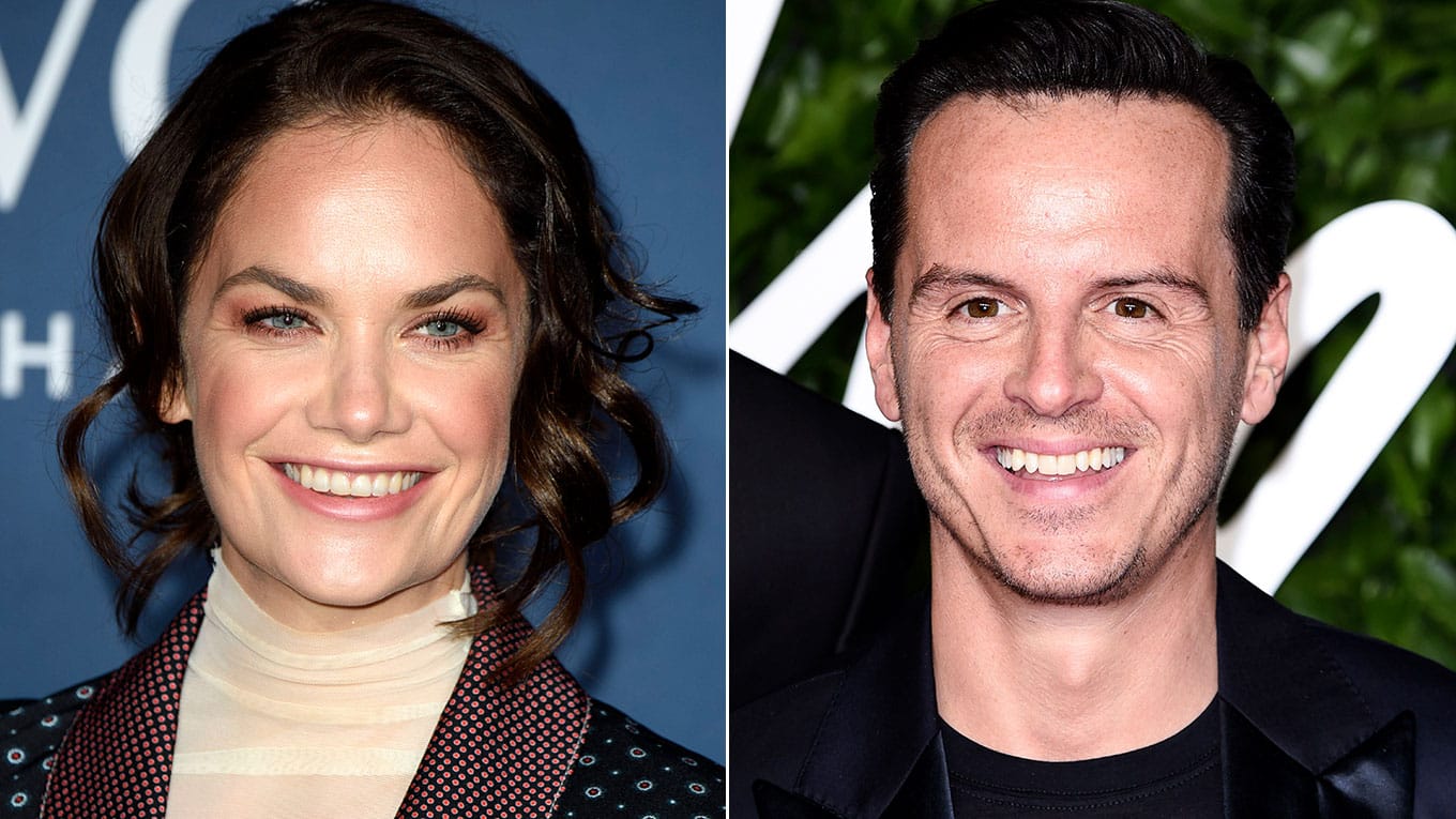 Wilson und Scott als Ehepaar in "Oslo" | Sky News