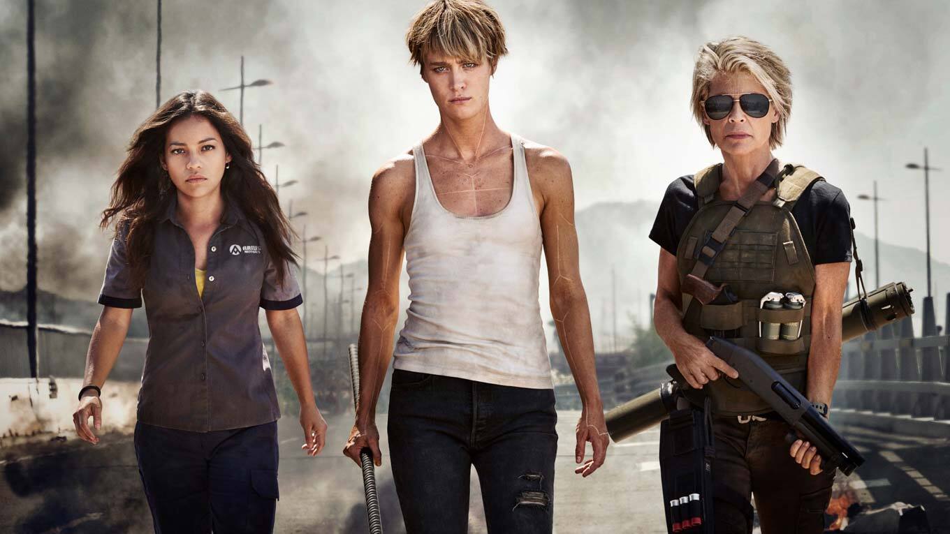 Terminator 6 erstes offizielles Filmbild mit Linda Hamilton - Sky