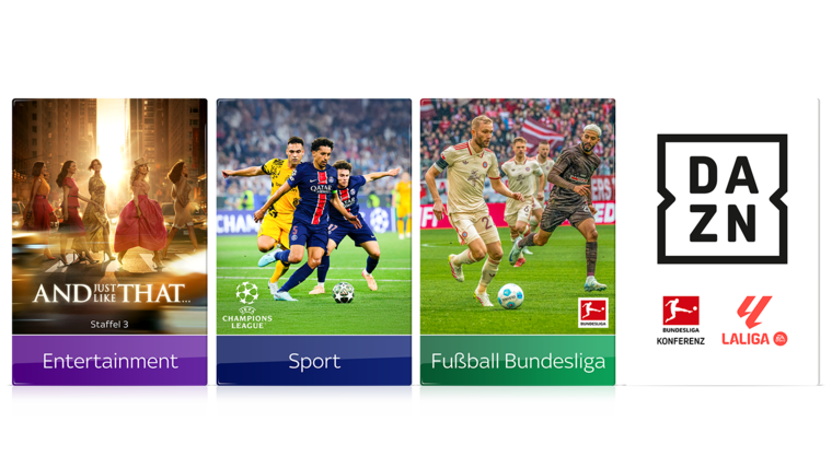 Sky Stream - Deine Entertainment-Welt an einem Ort vereint