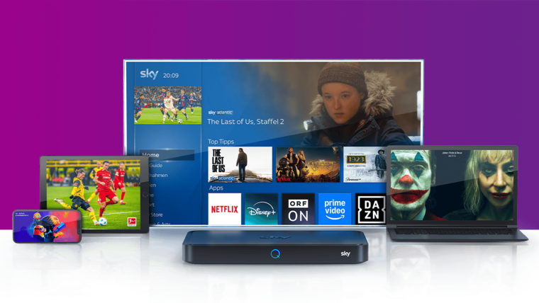 Sky Q Receiver | Empfang von TV-Sendern, Apps uvm.