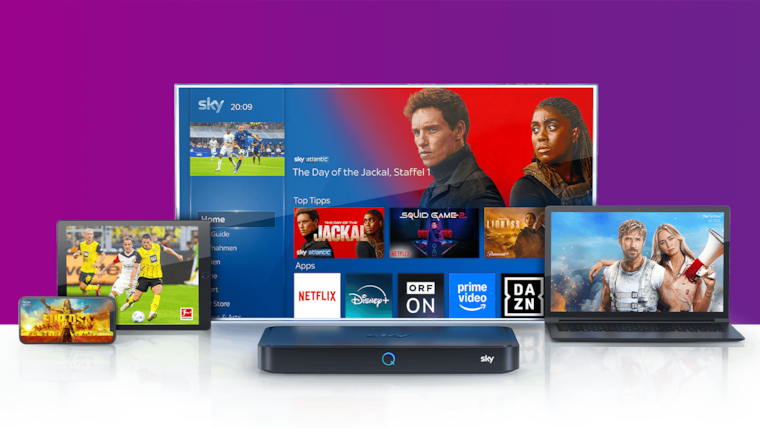 Sky Q Receiver | Empfang von TV-Sendern, Apps uvm.