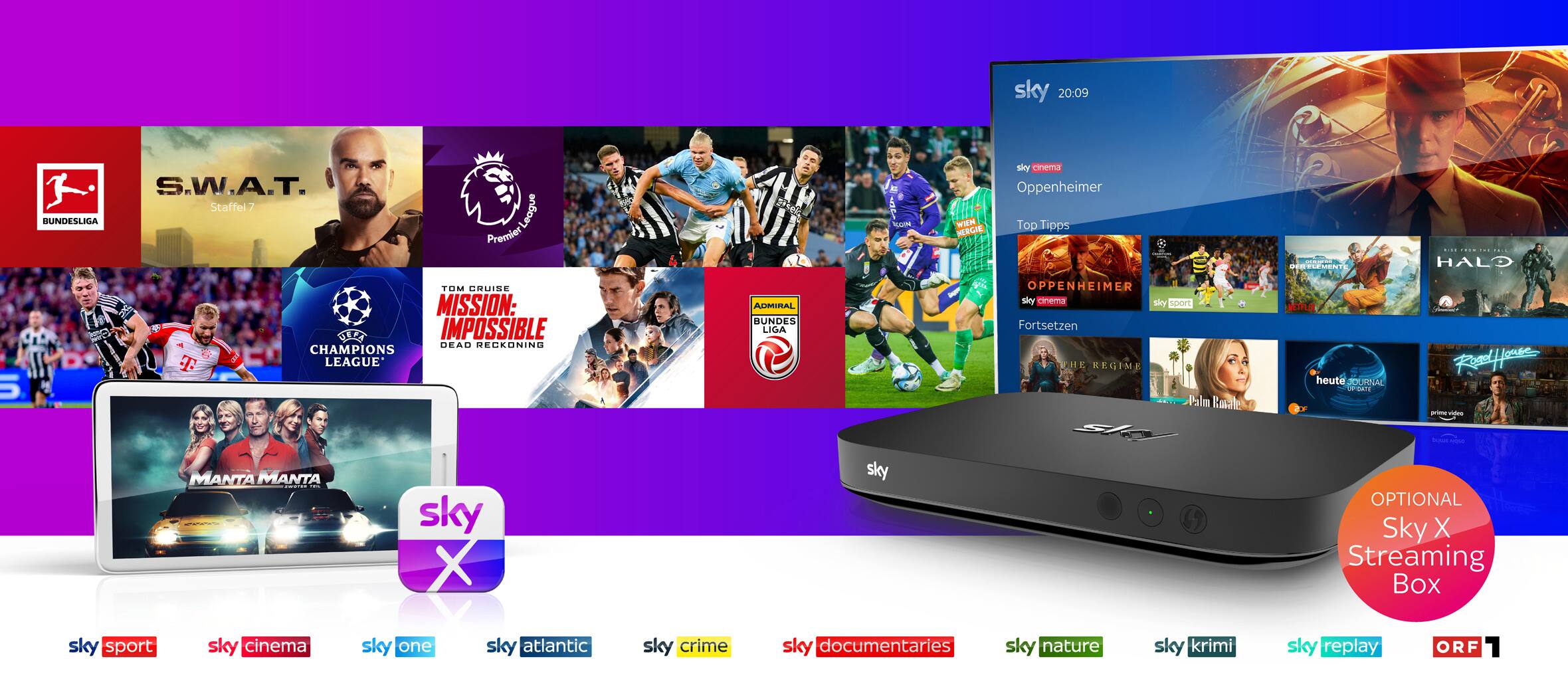 Sky | Exklusive Serien - Filme - Sport & Fußball in HD/UHD