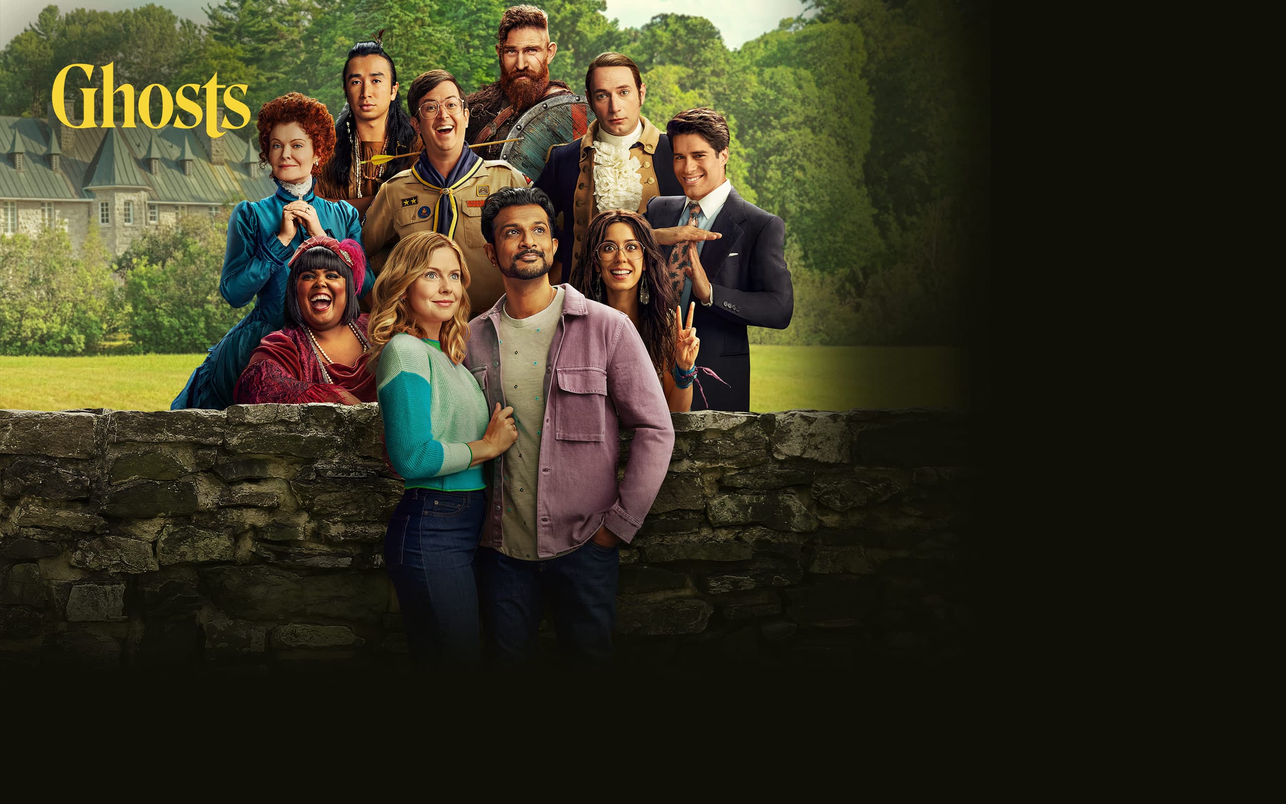 Ghosts - Staffel 1 bis 3 der Comedyserie jetzt streamen | Sky